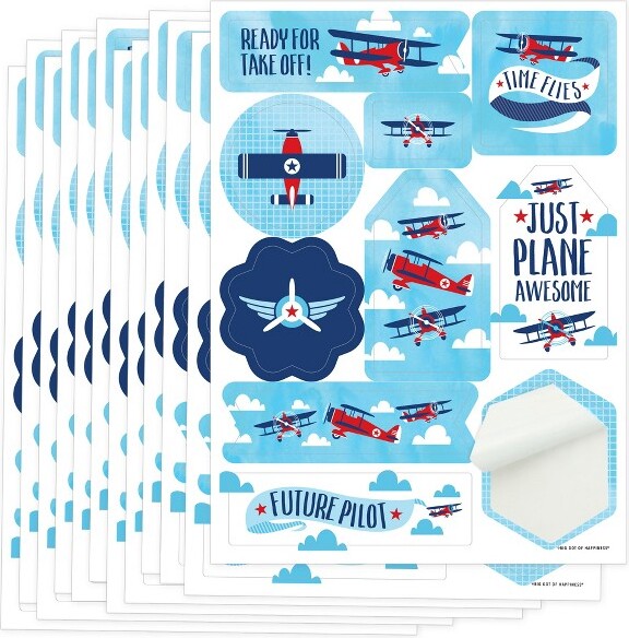 Big Dot of Happiness Taking Flight - Airplane - Vintage Plane Baby ...
