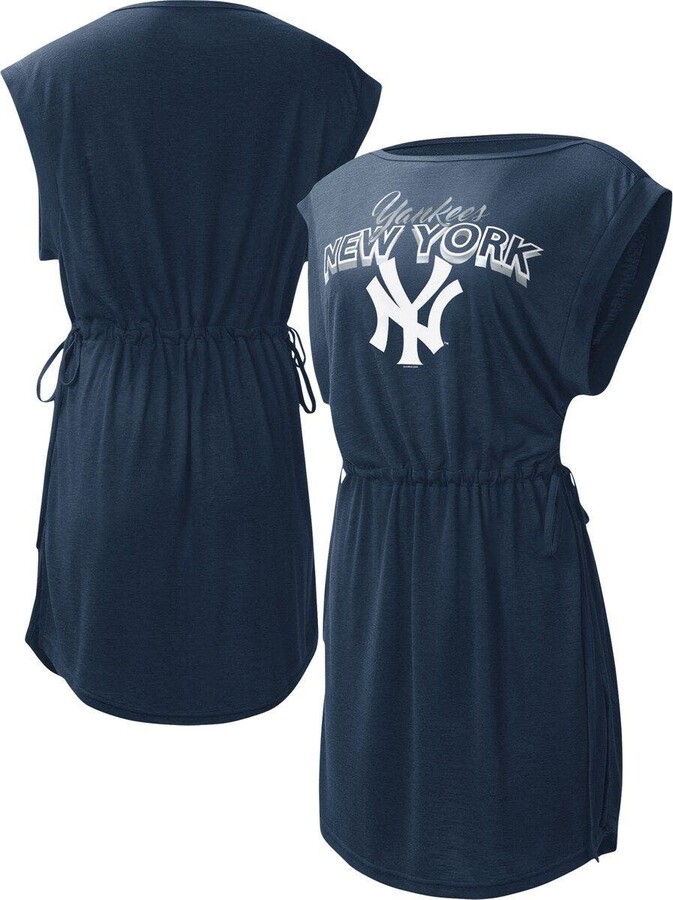 Women's G-III 4Her by Carl Banks Navy New York Yankees G.O.A.T Swimsuit ...