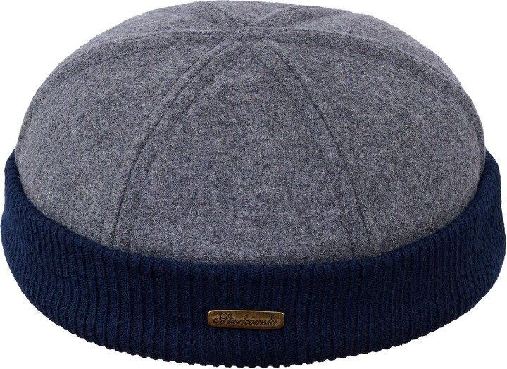 Sterkowski Navy Watch Beanie Cap | 100% Wool | 54-65 cm Docker Work ...