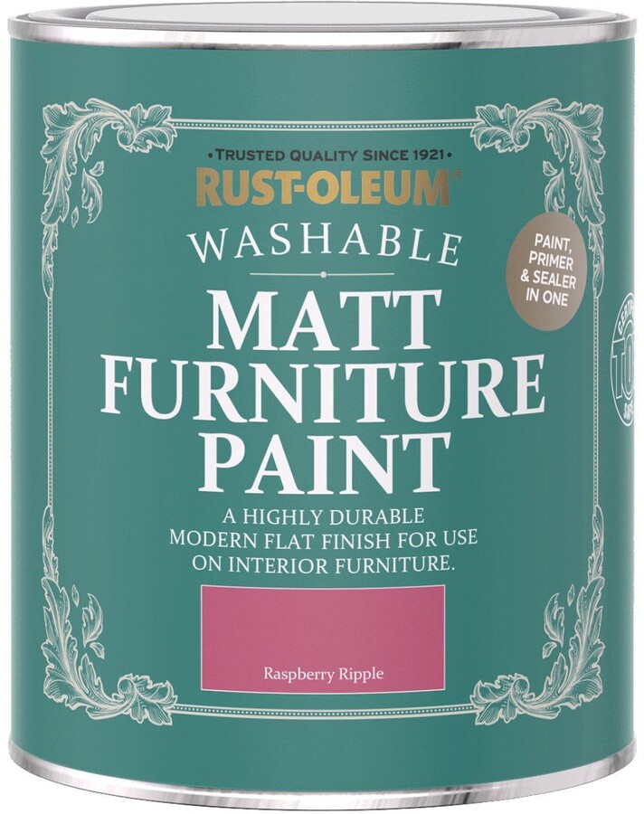 Rust Oleum Rust-Oleum Rust-Oleum Matt Furniture Paint Raspberry Ripple ...