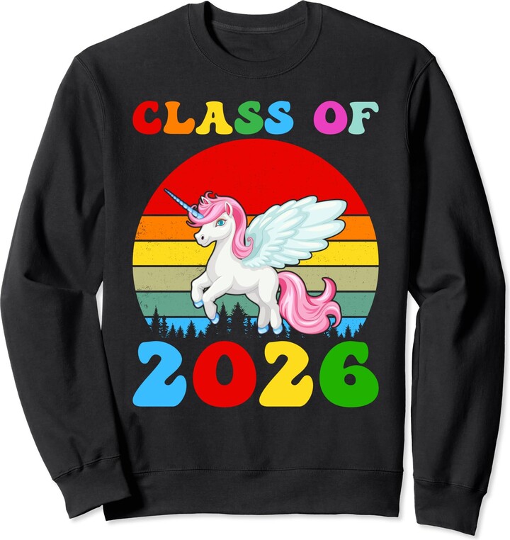 Cute Class of 2026 First Day of School Graduation Cute Unicorn Lover ...