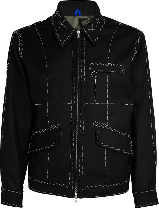 Clothsurgeon X Harrods Wool-Cashmere Basted Jacket - ShopStyle