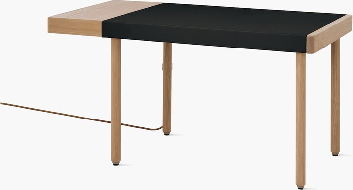 Geiger Leatherwrap Sit-to-Stand Desk - ShopStyle