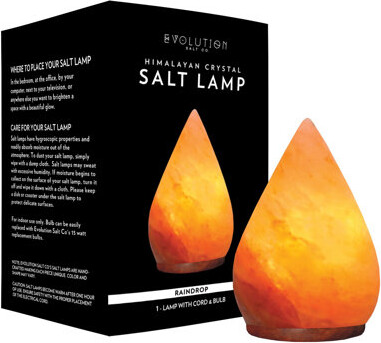 Evolution Salt Co Raindrop Himalayan 5 lbs Salt Lamp - ShopStyle