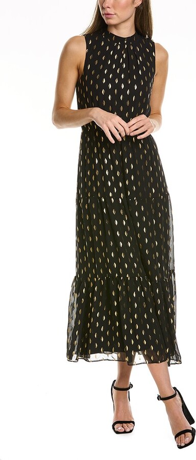 Donna Ricco Tiered Midi Dress - ShopStyle