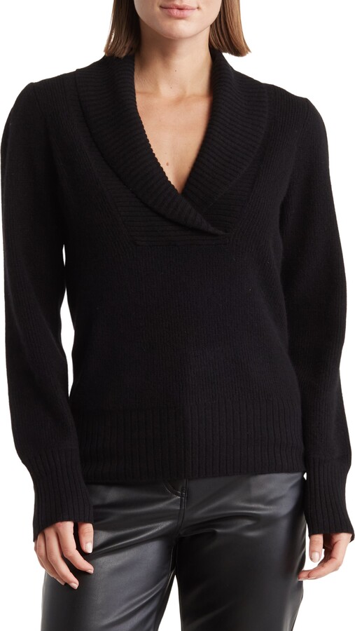 Design History Shawl Collar Cashmere Sweater - ShopStyle