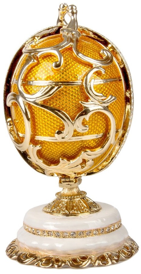 STP Goods Imperial Faberge Double Egg w/ Spring Flowers Figurine in ...