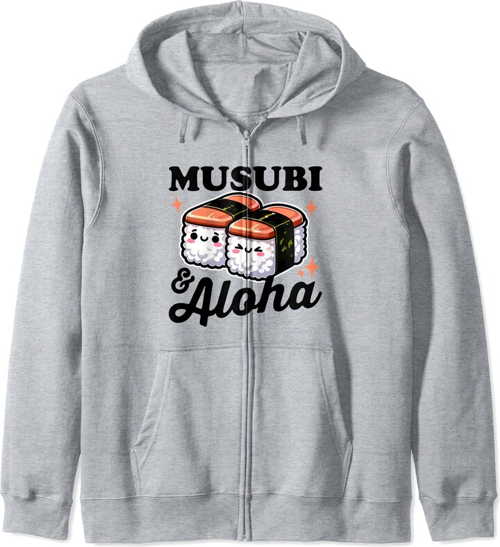 Hawaiian Musubi Lover Cute Kawaii Japanese Sushi Musubi and Aloha Cute ...