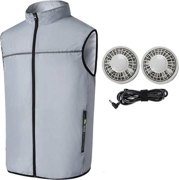 TAHUAON Cooling Jacket Adult Fan Equipped Clothing For Summer High Temp ...