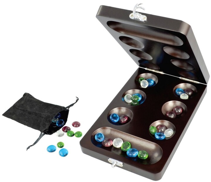 Masterpieces Puzzles Merchant Ambassador Craftsman Deluxe Wood Mancala ...