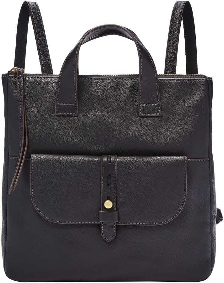 Fossil Women's Hunter Leather Backpack - ShopStyle