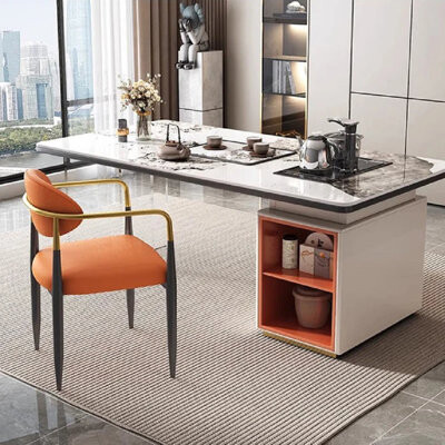 Brayden Studio Conference Small Office Table Study Makeup Console ...