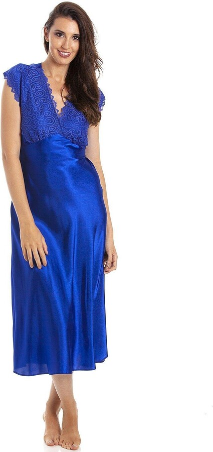 Camille Classic Satin Chemises - ShopStyle