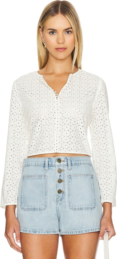 Frame Eyelet Jacket - ShopStyle
