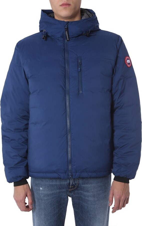 Canada Goose Logo Patch Hooded Jacket - ShopStyle Down & Puffer Coats