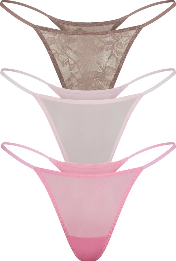 BOXED PANTIES String Thong Pack | Begonia Multi - ShopStyle Plus Size ...