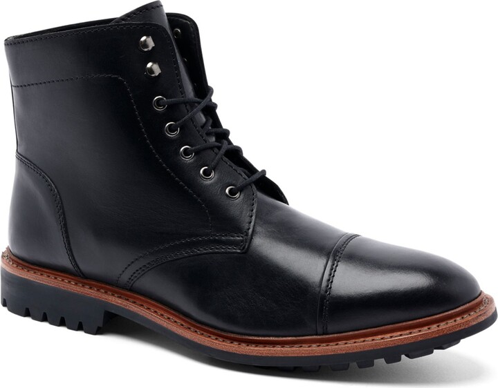 Anthony Veer Men's Ranveer Cap-Toe Rugged 6" Lace-Up Boots - ShopStyle