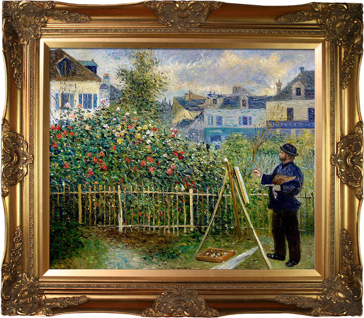 Museum Masters Monet Painting In His Garden At Argenteuil, 1873 By Pierre-Auguste Renoir - ShopStyle