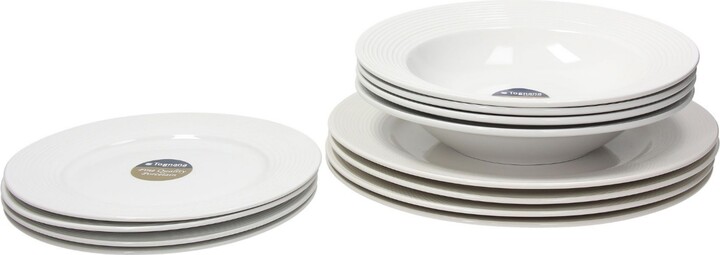 Tognana Polis Circles 12 Piece Dinnerware Set, Service for 4 - ShopStyle