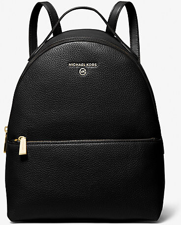 MICHAEL Michael Kors MK Valerie Medium Pebbled Leather Backpack - ShopStyle