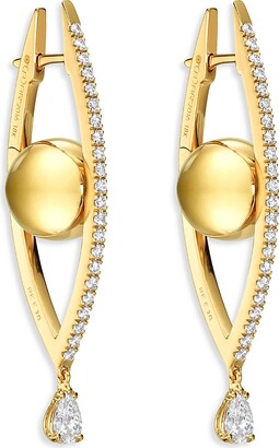 Cadar Wings of Love 18k Large Drop Earrings - ShopStyle