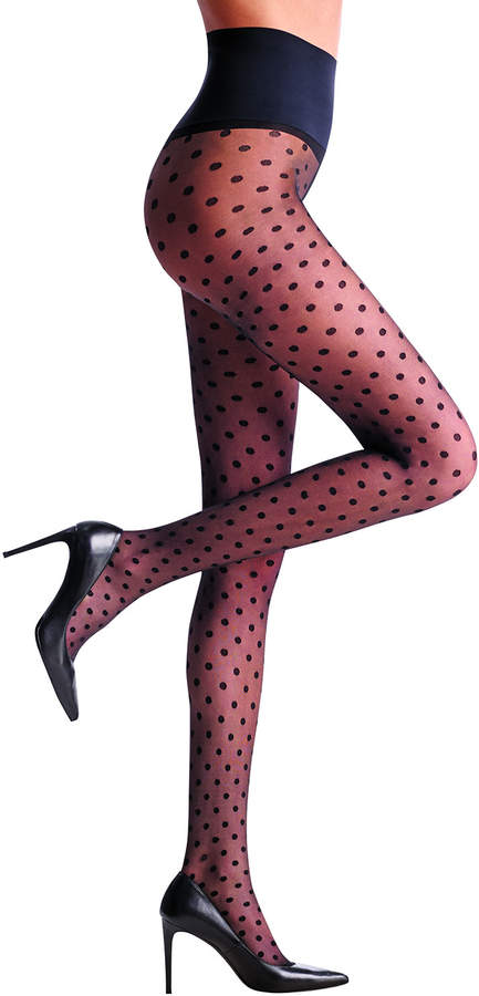 Commando Polka Dot Sheer Tights - ShopStyle Hosiery