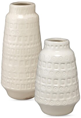 Jamie Young Co. Coco Two-Piece Ceramic Vessel Set - ShopStyle Vases
