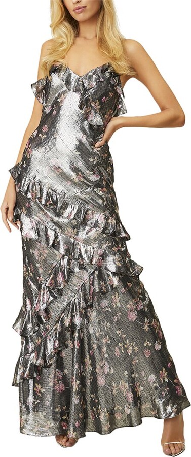 LoveShackFancy Rialto Silk-Blend Maxi Dress - ShopStyle