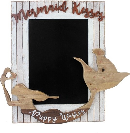 Beachcombers Coastal Life Beachcombers 19.5" MERMAID KISSES CHALKBOARD - ShopStyle Side & End Tables
