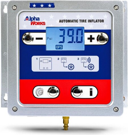 AlphaWorks Automatic Air Pressure Inflator - 1/4" NPT In/Outlets ...