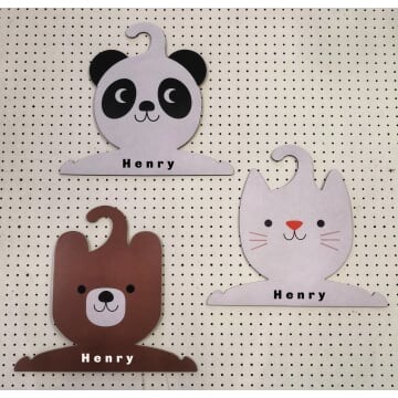 POSH TOTTY DESIGNS INTERIORS Set Of 3 Wooden Animal Hangers - ShopStyle ...