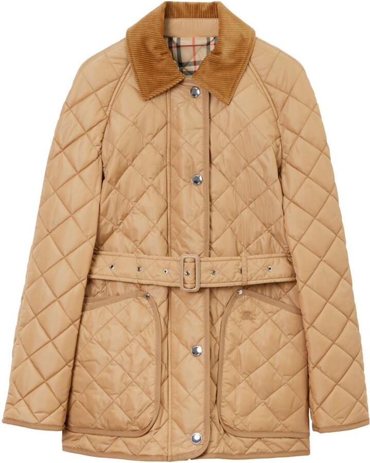 Burberry Nylon quilted jacket - ShopStyle Down & Puffer Coats
