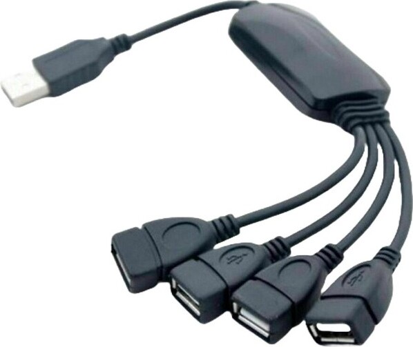 Sanoxy 4 Port USB 2.0 High Speed Hub Octopus Splitter 480 Mbps for PC ...