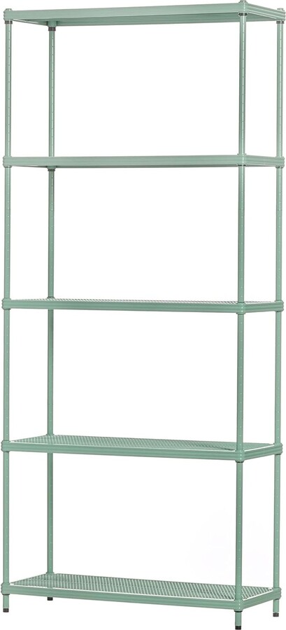 Design Ideas MeshWorks 5 Tier Metal Storage Shelving Unit Rack ...