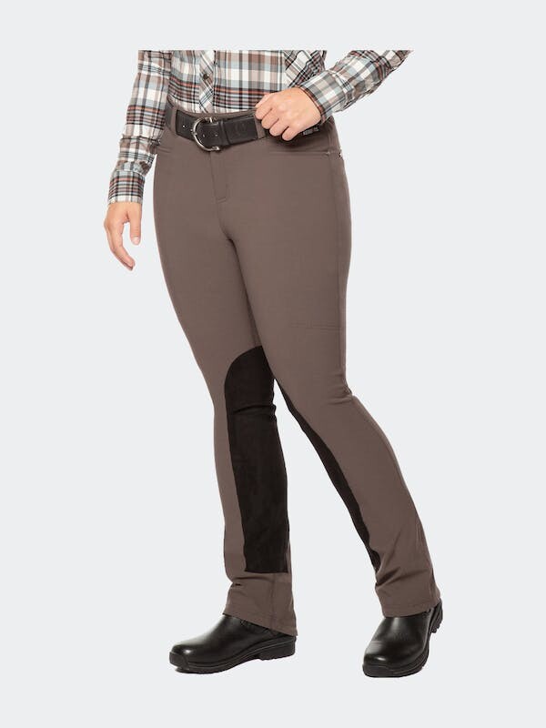 Kerrits Dynamic™ Extended Knee Patch Bootcut Breech - Brown - ShopStyle ...