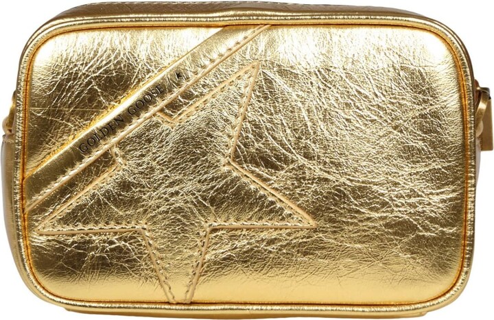 Golden Goose Mini Star Bag In Gold Color Laminated Leather - ShopStyle