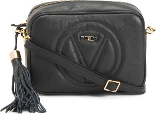 TJMAXX Leather Mia Signature Crossbody - ShopStyle Shoulder Bags