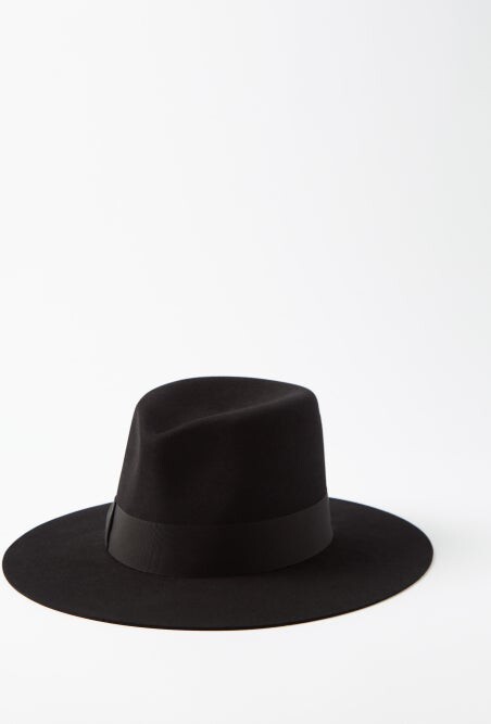 Gucci Bow-trimmed Felt Fedora Hat - Black - ShopStyle