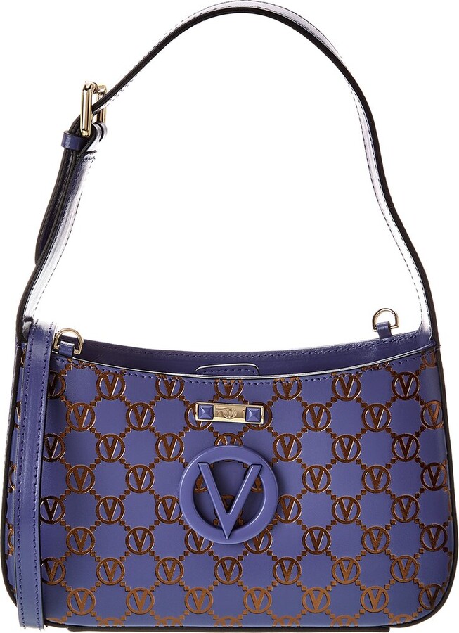 Valentino By Mario Valentino Kai Monogram Leather Crossbody - ShopStyle ...