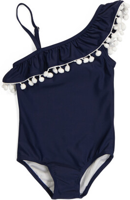 TJMAXX Girls One Shoulder Frilled One-Piece Swimsuit - ShopStyle