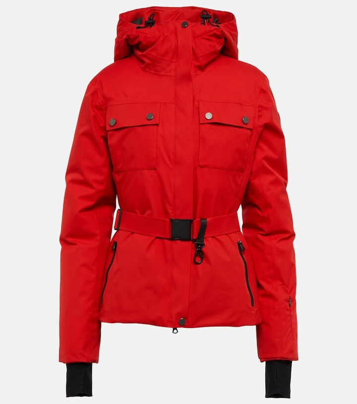 Erin Snow Diana belted ski jacket - ShopStyle