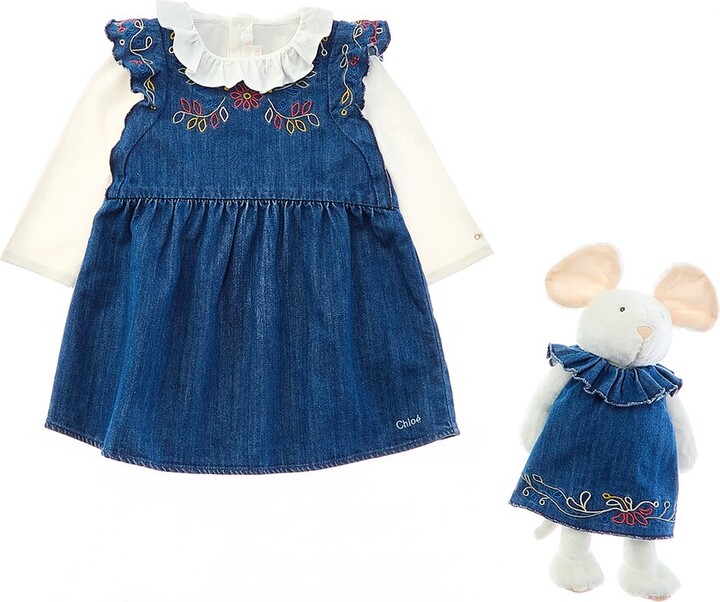 Chloé Dress & Plush Toy - ShopStyle