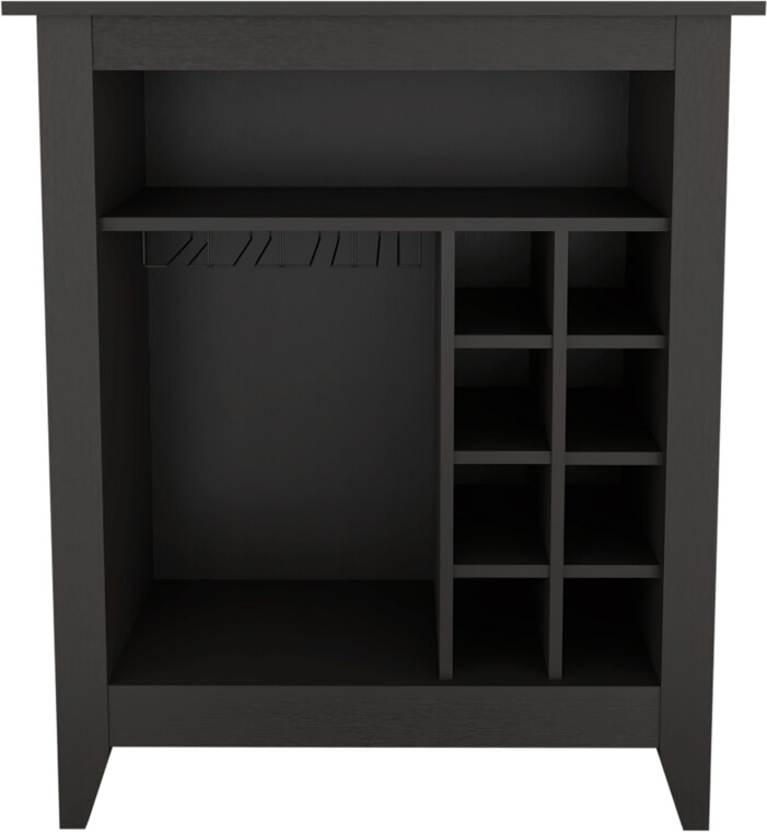 FM Furniture Future Bar Cabinet, Six Wine Cubbies, One Open Drawer, One ...
