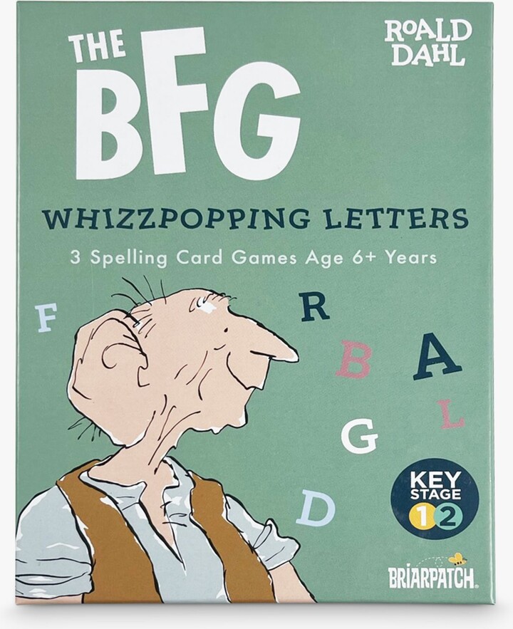 Roald Dahl - The BFG Whizzpopping Letters Spelling Card Games - ShopStyle