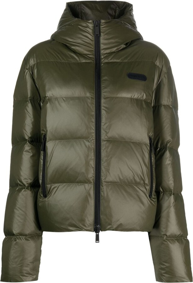 DSQUARED2 Logo-Patch Puffer Jacket - ShopStyle