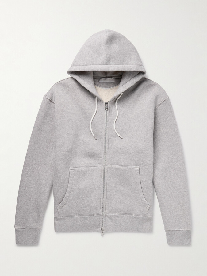 Our Legacy Rascal Slim-Fit Cotton-Jersey Zip-Up Hoodie - ShopStyle