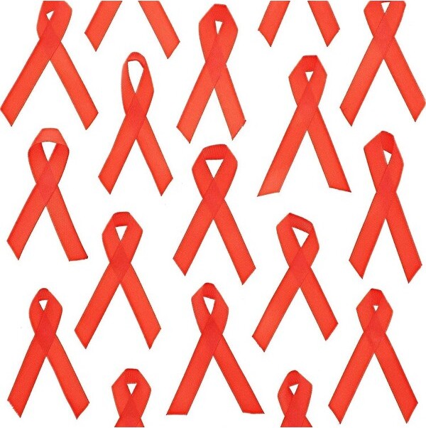 Bright Creations 250-Pack Red HIV/AIDS Breast Cancer Awareness Ribbons ...