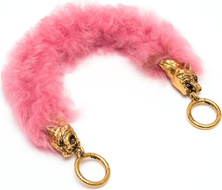 Prada pink furry handle - ShopStyle Hair Accessories