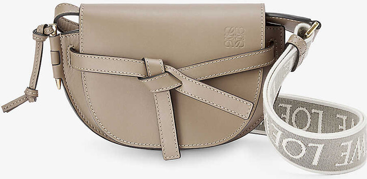 Loewe Mini Gate Dual leather shoulder bag - ShopStyle