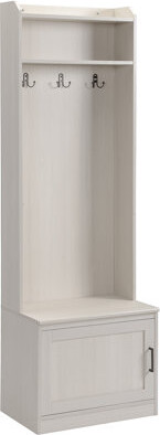 Winston Porter Rustic Hall Tree with Shoe Storage Bench, Entryway Bench ...